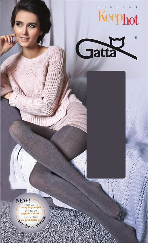 Колготки цветные GATTA gt keep hot /колготки/ melange-grafit 2 купить ...