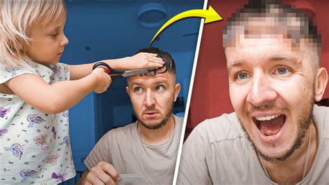ВАСЬКА МЕНЯ ПОДСТРИГЛА! ЭТО УЖАС 😂 - YouTube