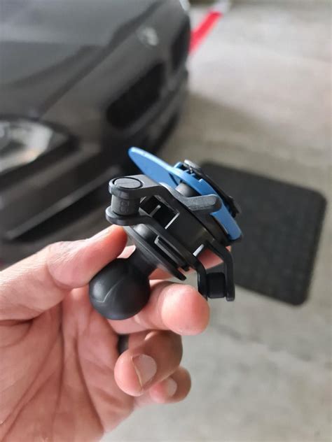 Quad lock phone holder, Motorcycles, Motorcycle Accessories on Carousell