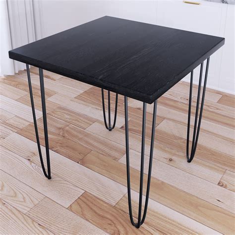 Стол обеденный Solarius Нераскладной кухонный Loft с квадратный ...