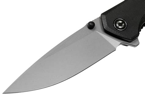 Civivi Brazen C2102C Droppoint Black, Stonewashed pocket knife ...