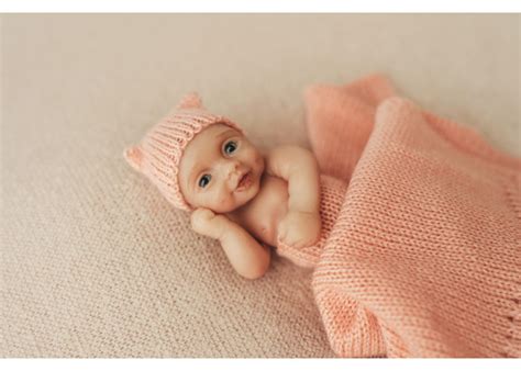 Пупс из силикона (12 см) коллекция "Magic baby" mini