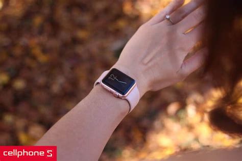 Apple Watch Series 3 38 mm Viền Nhôm Vàng | Giá Rẻ