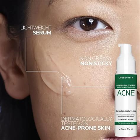 Lifebeauty Aha Bha Pha Tea Tree Exfoliating Gel Serum - Temu United Kingdom