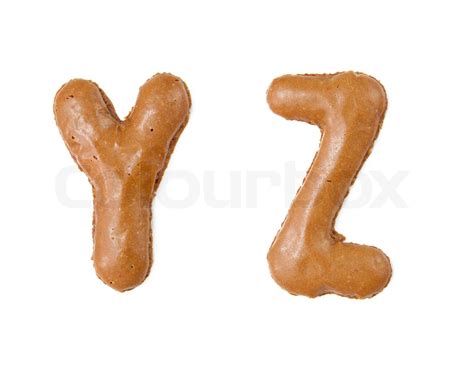 chocolate alphabet | Stock image | Colourbox