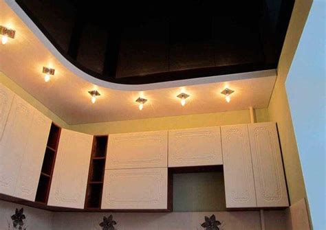 Потолок из гипсокартона фото на кухню: Потолки из гипсокартона на кухне ...