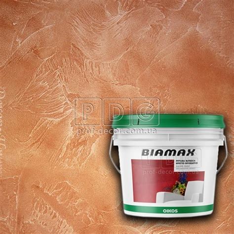 Biamax Oikos (Биамакс Ойкос) декоративная краска-грунт 4л цена, купить ...