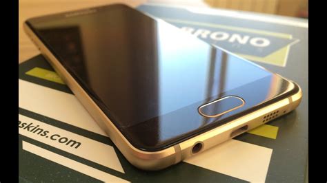 Защитная пленка BRONOSKINS для Samsung Galaxy A3 2016 - YouTube
