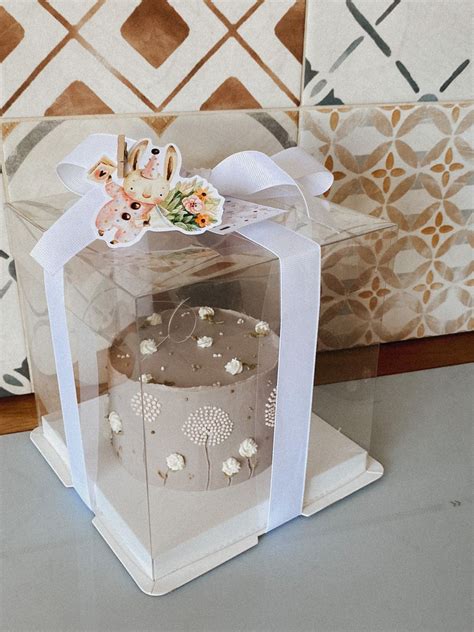 Bento Cake with Flowers