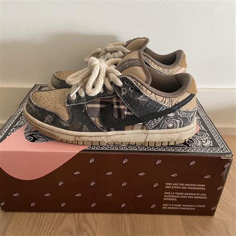 Travis Scott Cactus Jack Nike SB Dunk reps beat and... - Depop
