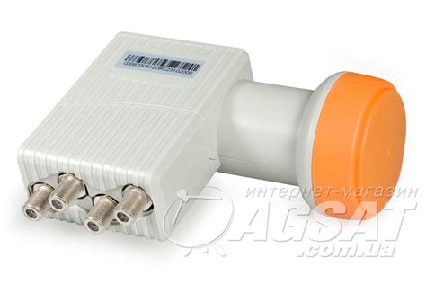 Спутниковый конвертор круговой QUAD Circular Galaxy Innovations GI-124 ...