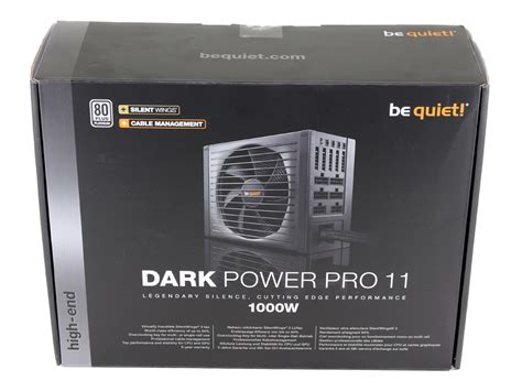 be quiet! Dark Power Pro 11 1000W Review - Packaging, Contents ...