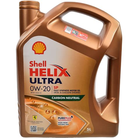 Моторна олива Shell Helix Ultra SP 0W-20 5л придбати за вигідною ціною ...