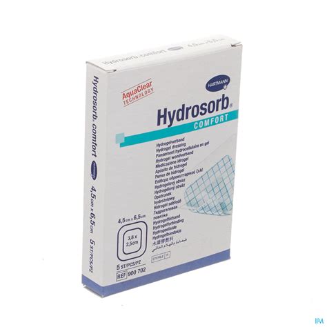 Hydrosorb Comf Transp Ster 4,5x 6,5cm 5 9007021 - Hydrogels ...