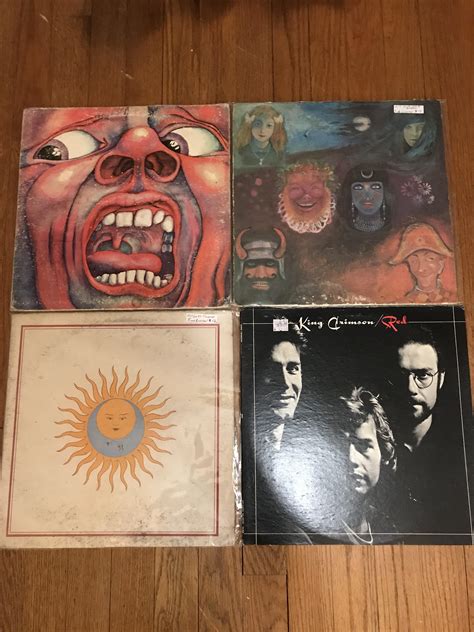 My King Crimson vinyl collection : r/vinyl