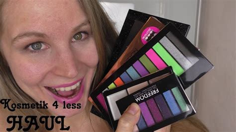 Kosmetik 4 less HAUL - YouTube