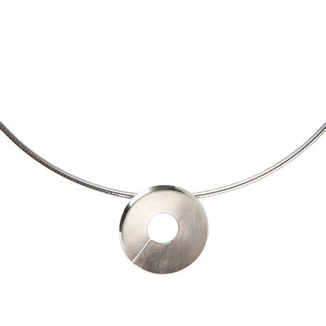 Large Silver Torc Pendant | Stonechat Jewellers