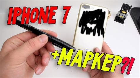 DIY КРАСИМ АЙФОН / iPhone + МАРКЕР - YouTube