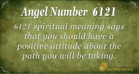 Angel Number 6121 Meaning: Elevating Yourself Further - SunSigns.Org