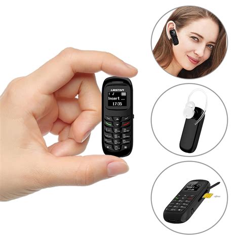 GTStar L8Star BM70 Mini bluetooth handset phone 0.66 inch Unlocked Mini ...