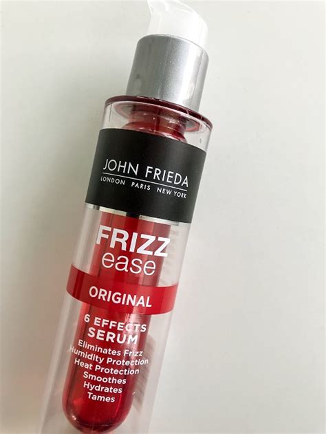 John Frieda Frizz Ease Serums Review - Editional Beauty