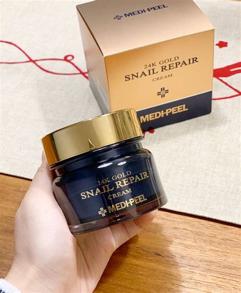 MEDI-PEEL 24K Gold Snail Repair Cream Преміум-крем із золотом та ...