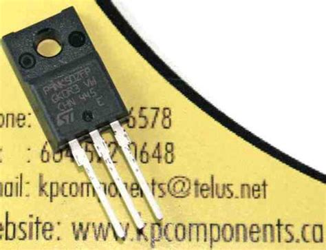 P9NK50ZFP Mosfet STP9NK50ZFP – KP Components Inc.