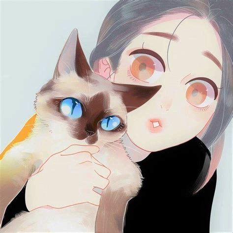 Картинки по запросу аниме девочка с котом | Động vật, Nghệ thuật, Anime