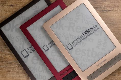 Erste Schritte mit dem PocketBook-Reader • PAPIERLOS LESEN