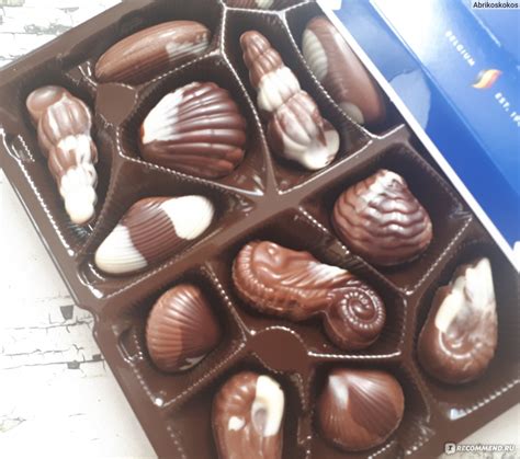 Конфеты Vandenbulcke chocolate seashells - «Любимые бельгийские ракушки ...