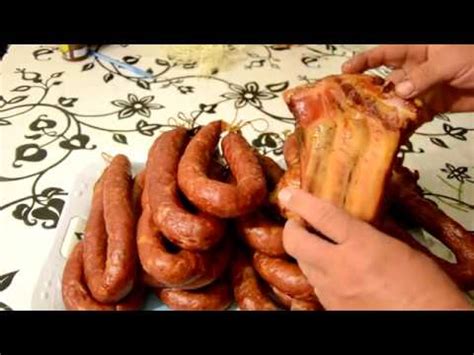 Колбаса домашняя а - ля Краковская. Рецепт от моего мужа. - YouTube