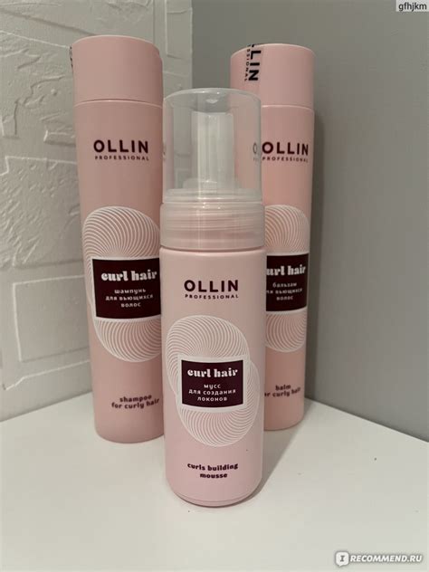 Мусс для волос Ollin Professional Curl hair для создания локонов ...