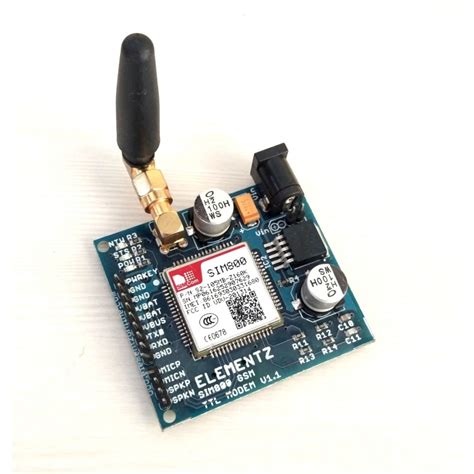GSM MODEMs : Buy SIM800 TTL GSM MODEM MODULE WITH SMA ANTENNA ...