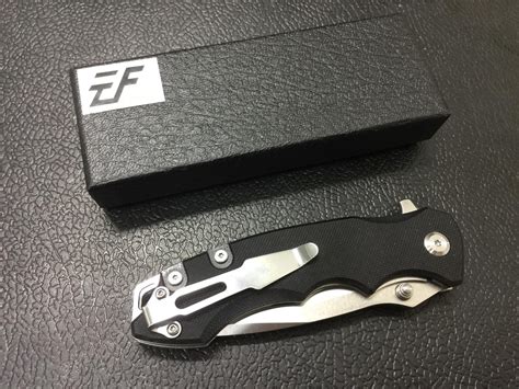 มีด Eafengrow รุ่น EF 12 ด้ามสีดำ