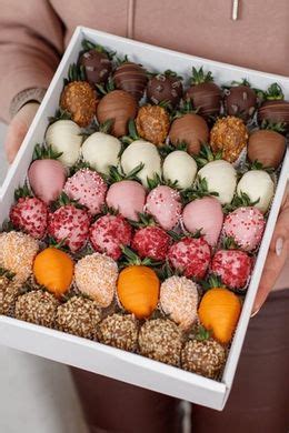 🍓 Наборы клубники в премиальном бельгийском шоколаде Callebaut - купить ...
