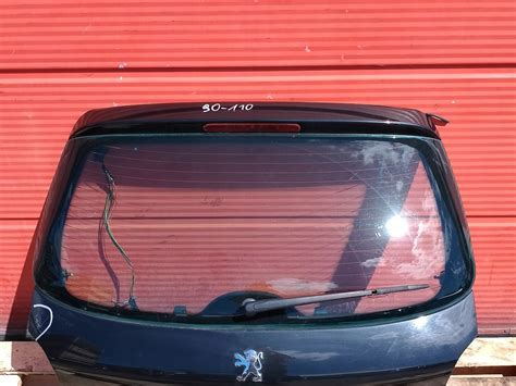 KLAPA BAGAŻNIKA PEUGEOT 206 - 12487651325 - oficjalne archiwum Allegro