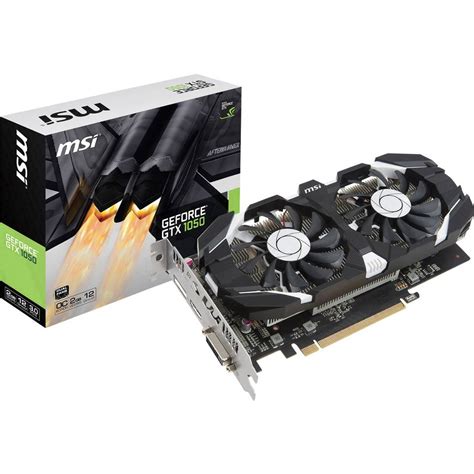 MSI Grafikkarte Nvidia GeForce GTX1050 Overclocked 2 GB GDDR5-RAM PCIe ...