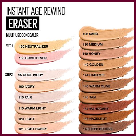Instant Age Rewind Eraser(TONO 121)-MAYBELLINE – JC Cosméticos
